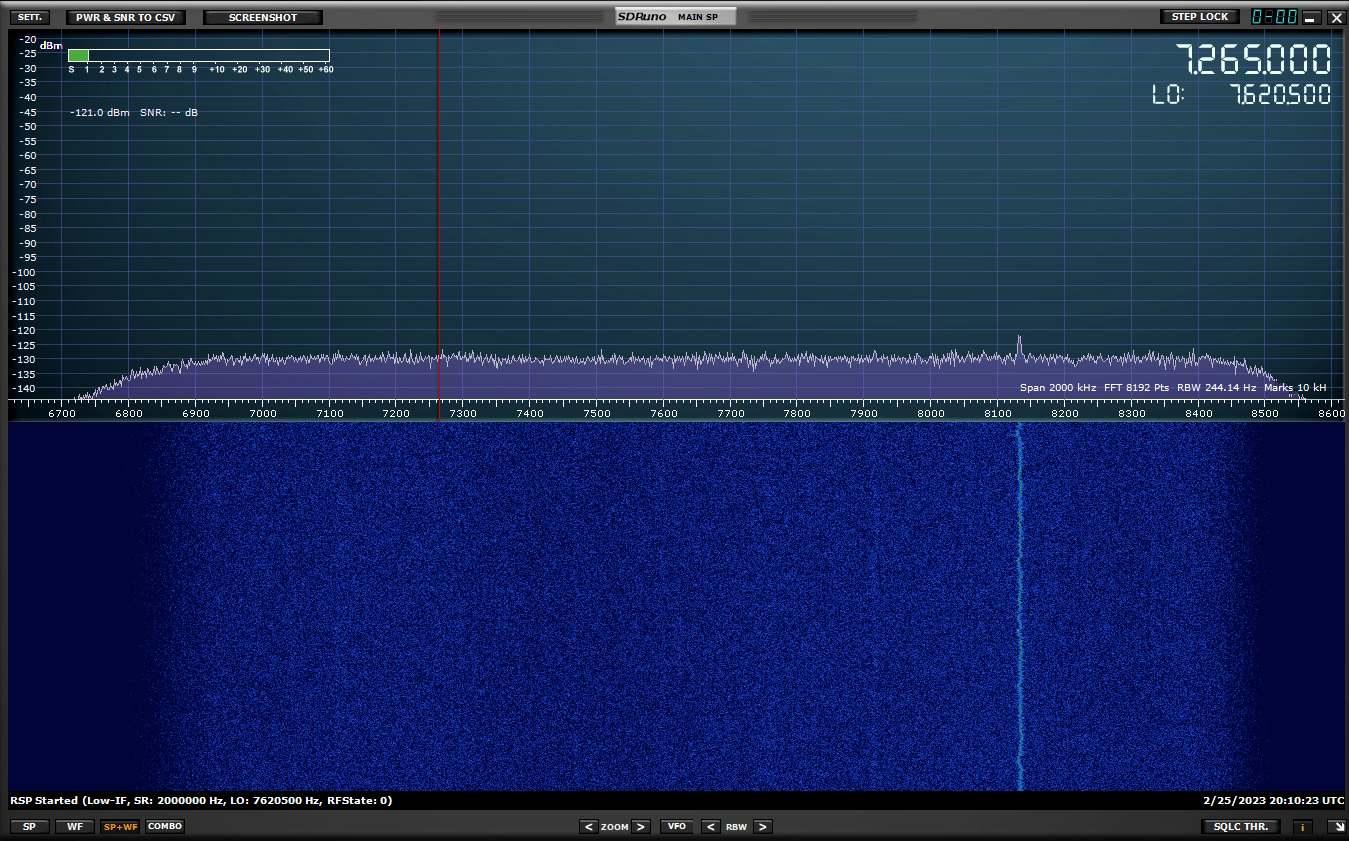 LAUNCHING SDRUNO & STARTING THE STREAM “POWER ON” – SDRUno