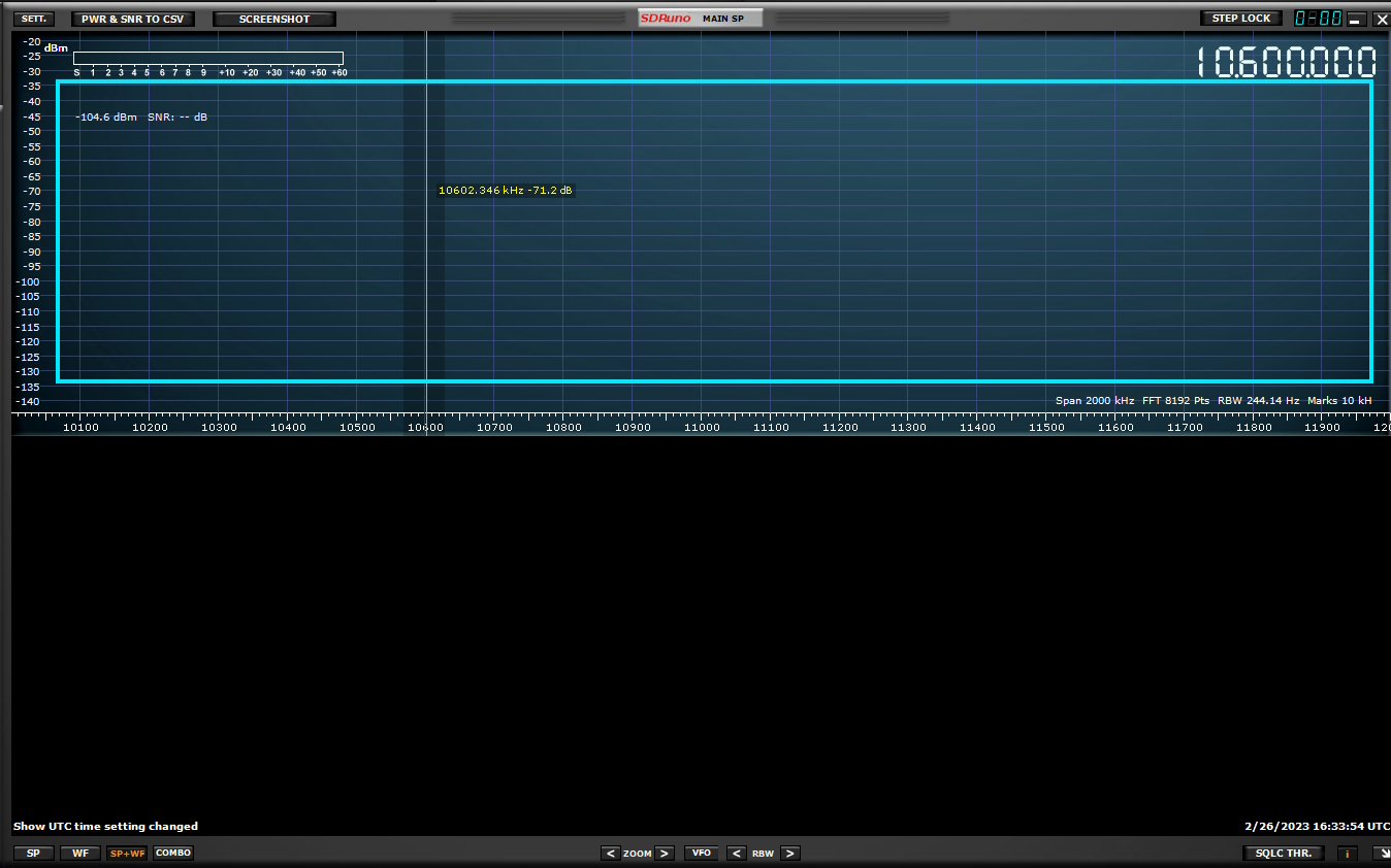 TUNING AROUND – SDRUno