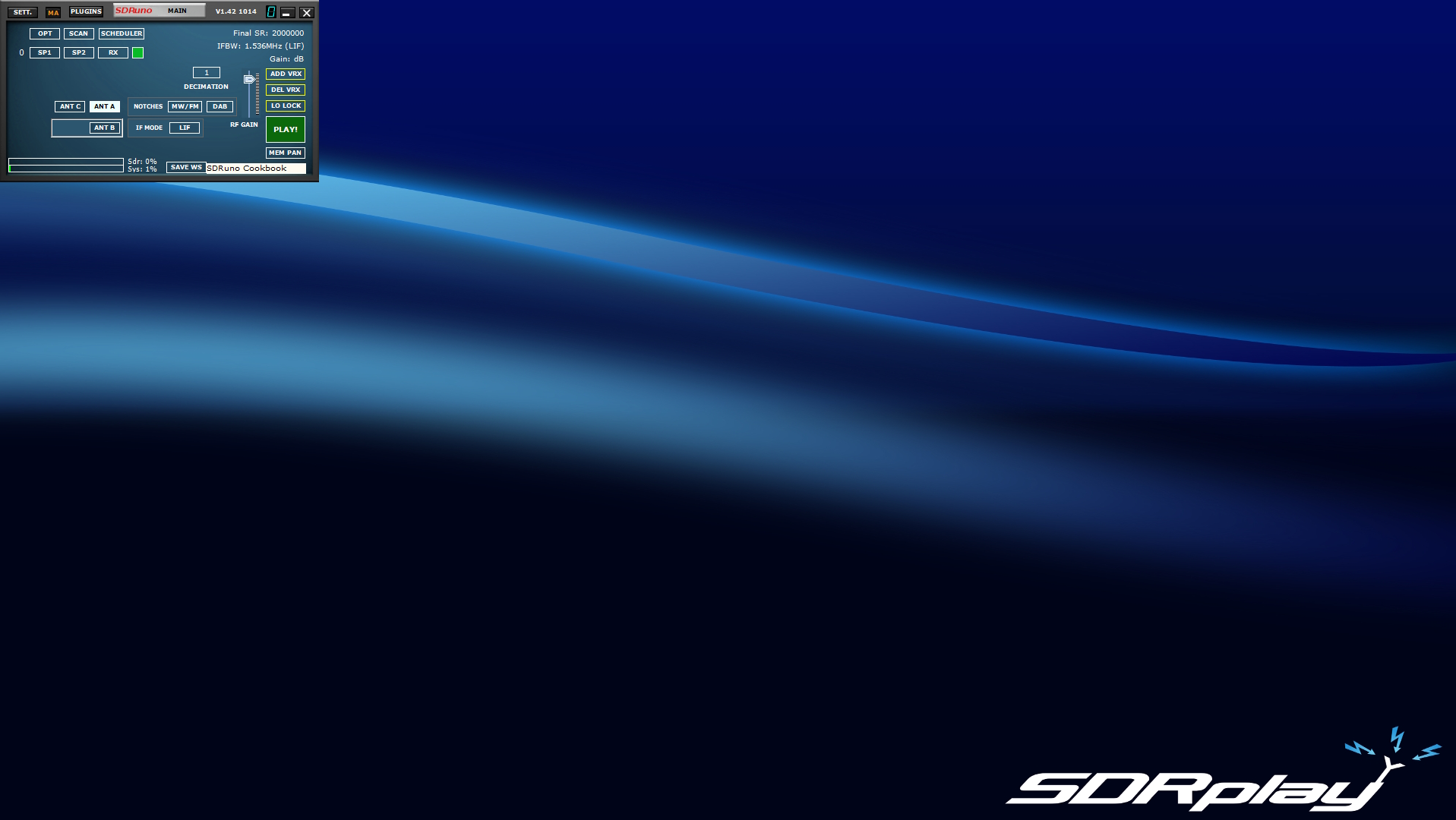 BASIC CUSTOMIZATION – SDRUno